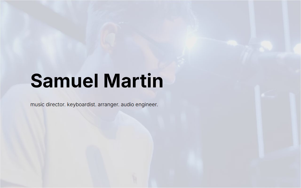 Samuel Martin Music